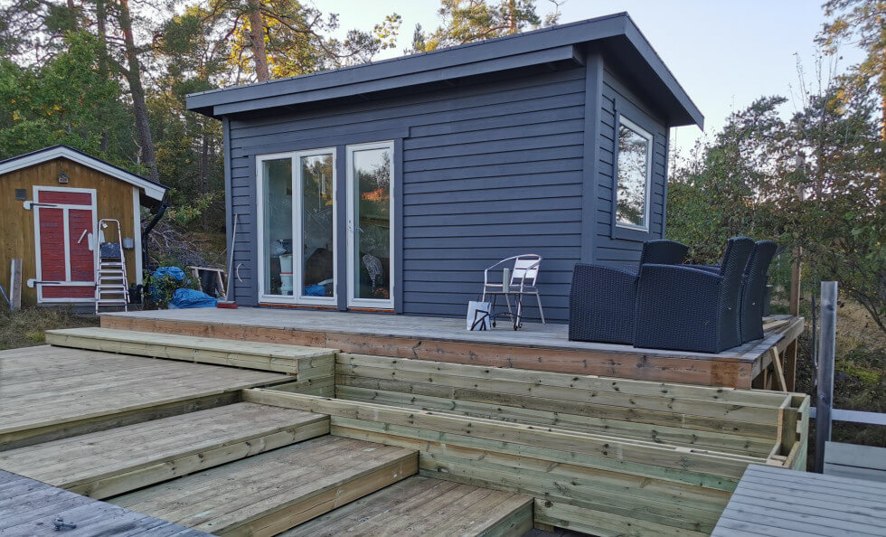 11 projekt attefallshus och friggebodar på Byggahus.se | Byggahus.se